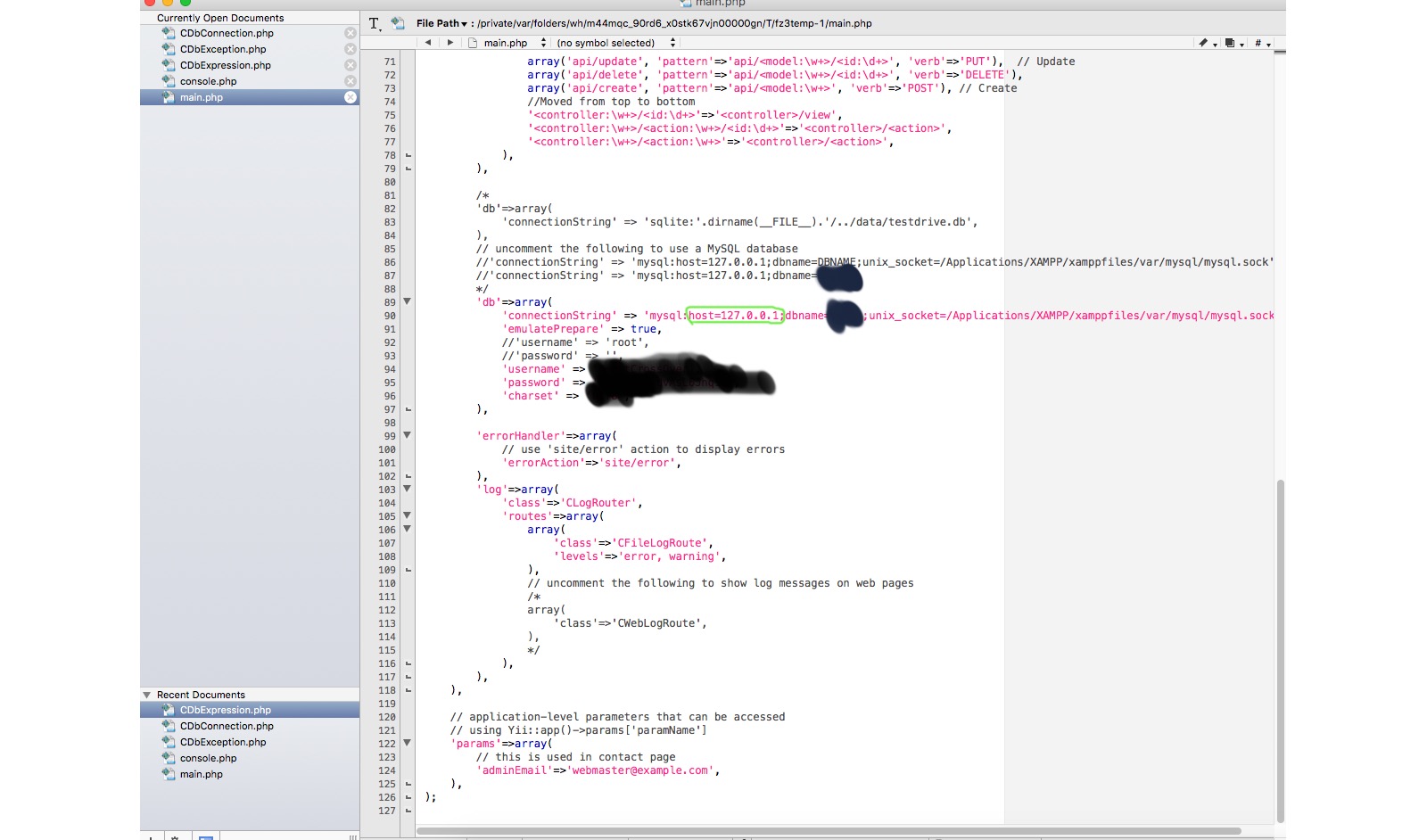 CDbException - General Discussion - Yii Framework Forum